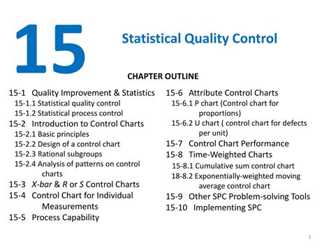 Ppt Statistical Quality Control Powerpoint Presentation Free Download Id 3375845