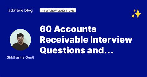60 Accounts Receivable Interview Questions Adaface