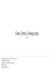 Understanding Case Study Design Insights For Educators Course Hero