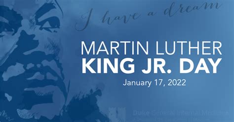 An Mlk Reflection Duke Department Of Medicine