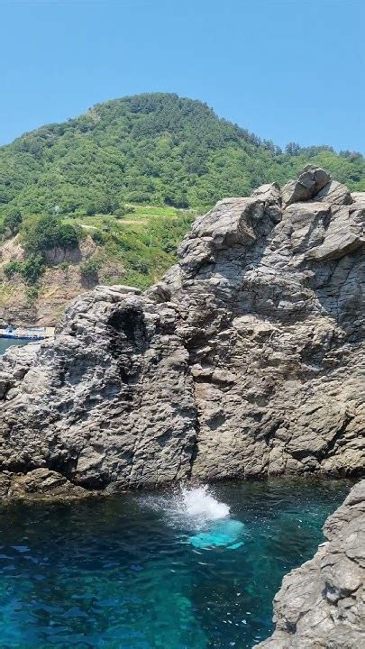 울릉도 다이빙 늘 뛰던 높인데 와이리 후달리노 Youtube