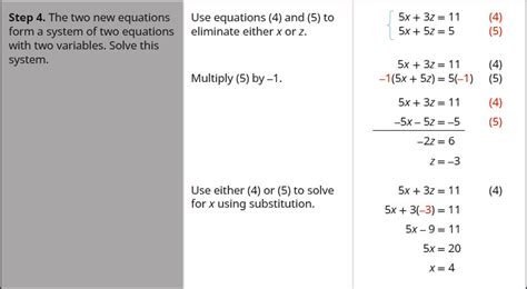How To Solve A 3 Variable Equation With Substitution Tessshebaylo
