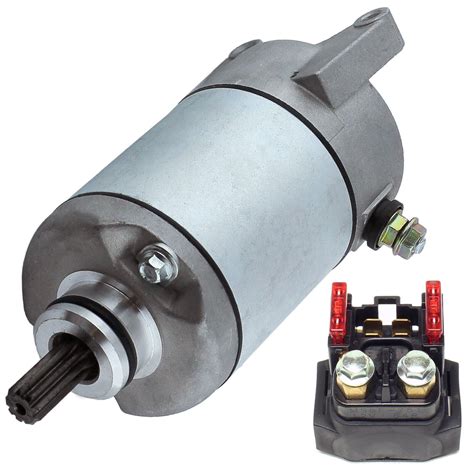 Starter And Relay Solenoid For Yamaha Bruin Yfm350 350 2004 2006 Atv New