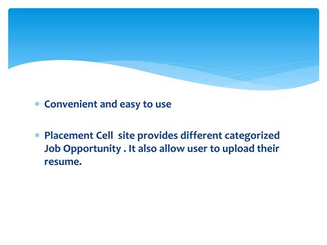Placement Cell Project Pptx
