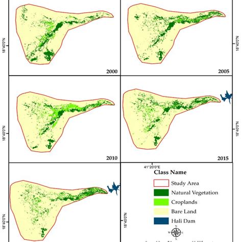Supervised Classification Of The Variation Of The Spatial Distribution