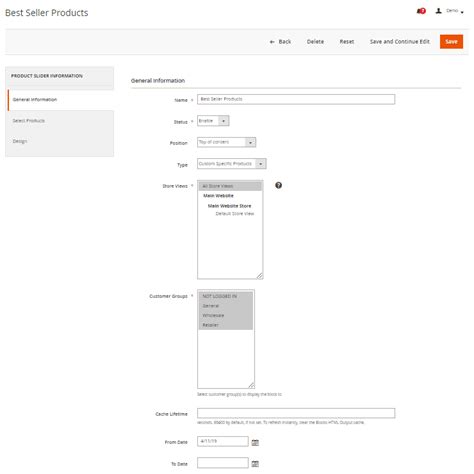 Magento 2 Product Slider Extension Advanced Slider Module