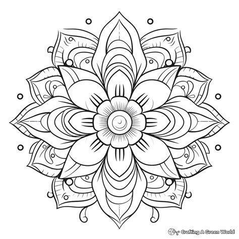 Mandala Coloring Pages For Adults Free And Printable