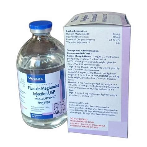 Flunixin Meglumine Injection Usp 100 Ml At ₹ 77 Piece In Nagpur Id 2853778482591
