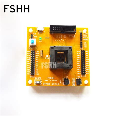 Ic Test Stm32 Qfp64 Test Socket Stm32 Tqfp64 Programmer Adapter