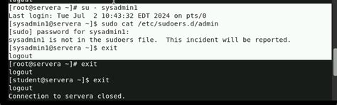 Guided Exercise Manage Local Group Accounts Red Hat Learning Community
