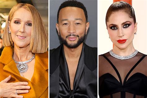 Celine Dion Andrea Bocelli Lady Gaga And John Legend Sing The Prayer