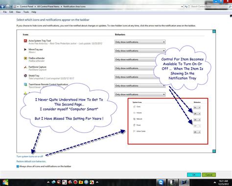 Tray Notification Settings Tools By E MC On DeviantArt