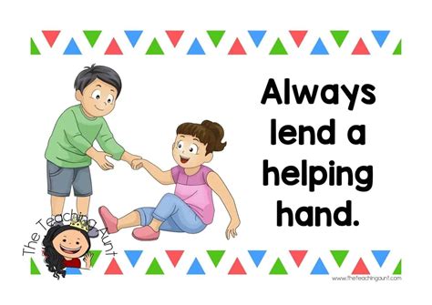 Free Classroom Rules Posters The Teaching Aunt