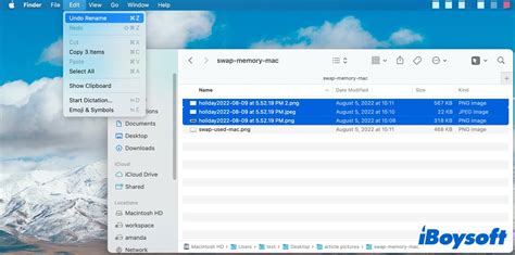 How To Rename A File Folder Or Batch Rename Files Folders On Mac