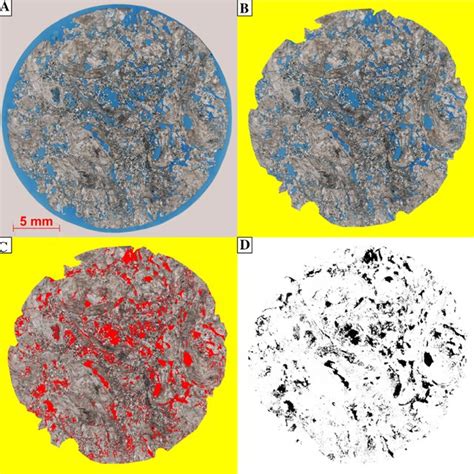 Photomicrographs Of Sample 80 Showing Poikilotopic Calcite Cement