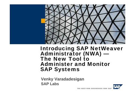 Pdf Introducing Sap Nwa Dokumentips