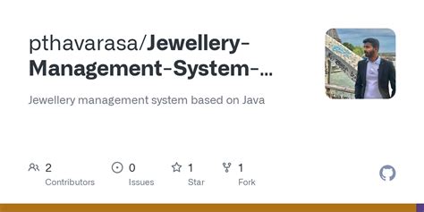 Github Pthavarasajewellery Management System Java Jewellery Management System Based On Java
