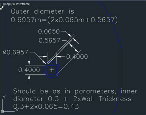 Solved Wrong Structure Diameter Autodesk Community