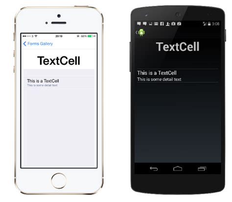 textcell class microsoft maui controls microsoft learn