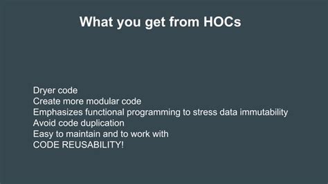 Higher Order Component React Pptx