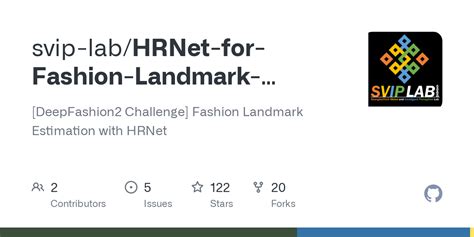 GitHub Svip Lab HRNet For Fashion Landmark Estimation PyTorch DeepFashion Challenge