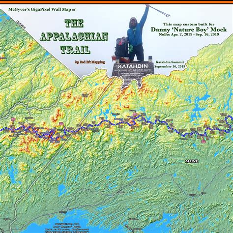 Appalachian Trail Hiking Map Appalachian Trail Hiking Map 8