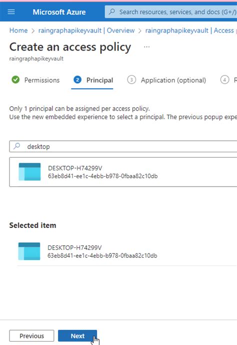 Accessing Keyvault From Windows 11 On Premise Machines Raindrops