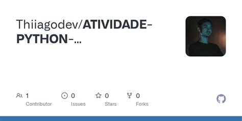 github thiiagodev atividade python encapsulamento