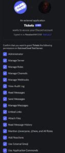 How To Add Tickets Bot On Discord Step By Step GoLinuxCloud