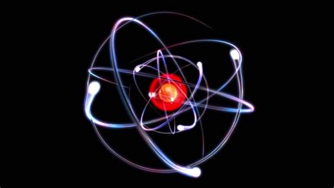 Atom Animation Hd Atom Animation In Full 3d With Streaks On