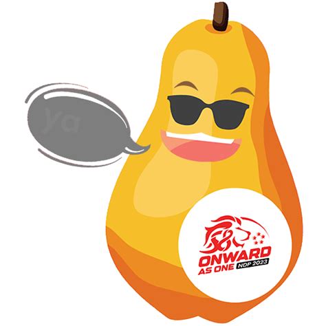 Sticker Maker Ndp 2023 Onward As One