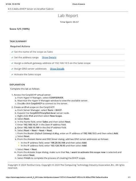Add A Dhcp Server On Another Subnet Pdf
