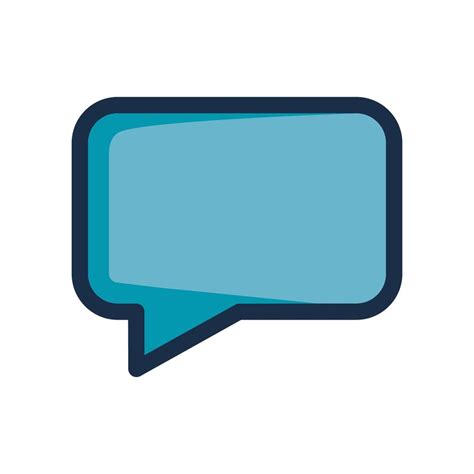Colorful Bubble Speech Icon In Trendy Flat Style 11564930 Vector Art At