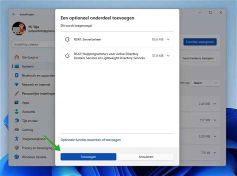 Rsat Remote Server Administration Tools Installeren In Windows 11