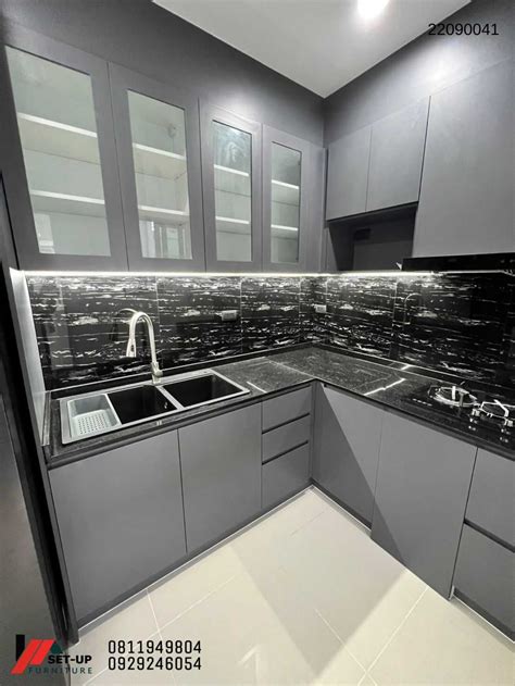 เคาเตอร์ครัวตัวแอล Line Shopping