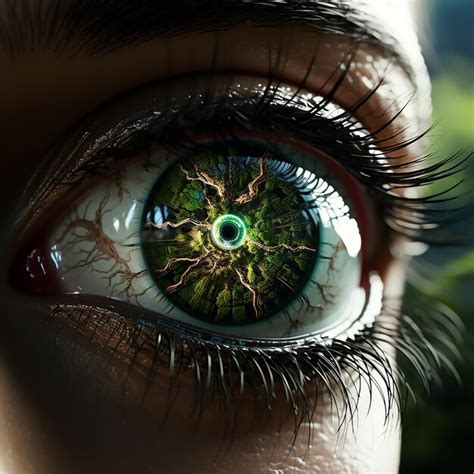 Premium Photo Magic Eyes