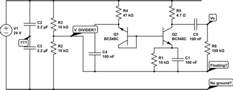 Circuit Analysis Signal Saturating After Transistor Amplifier Electrical Engineering Stack