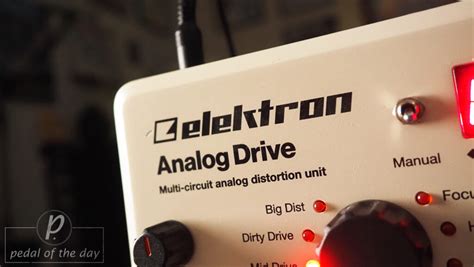 Elektron Analog Drive Multi Circuit Boost Overdrive Distortion 2 Pedal Of The Day