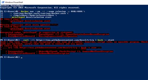 unable to run zalenium · issue 410 · zalando zalenium · github