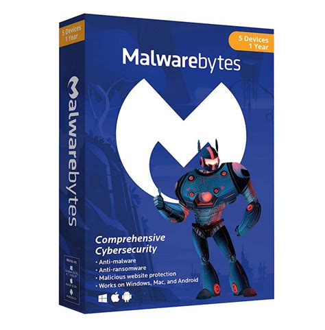 Malwarebytes Anti Malware Premium 5 Devices 1 Year [download] Us Global Tech