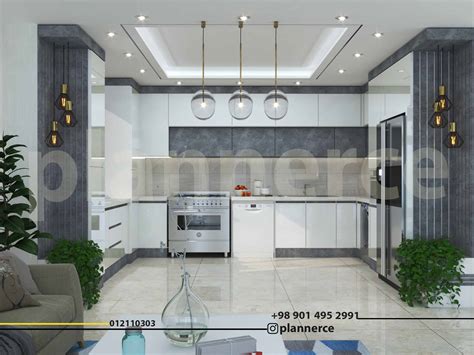 کابینت آشپزخانه مدرن و شیک گروه طراحی پلنرس طراحی انواع فضاهای داخلی و نما