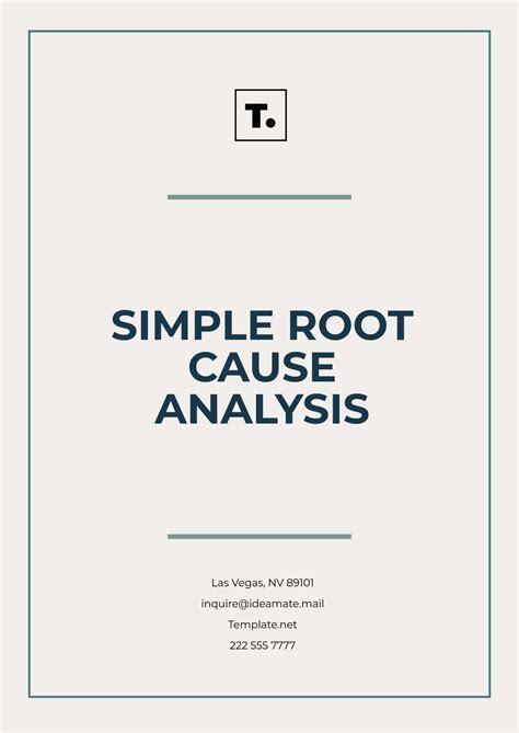 Root Cause Analysis Clipart
