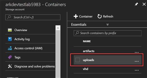 Copying An Azure Vm Into Azure Devtest Lab Roy Kim On Azure And