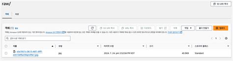 Aws Presigned Url을 사용하여 S3에 이미지 업로드