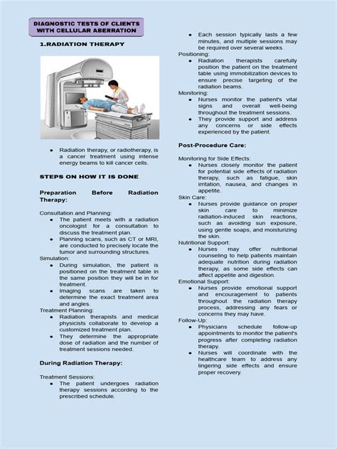 Cheat Sheet Pdf Radiation Therapy Biopsy