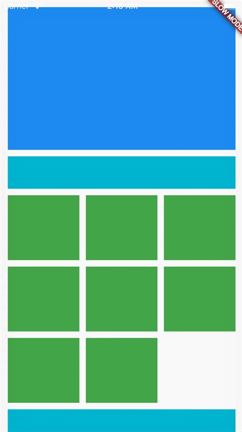 Custom Gridview With Various Cell Sizes In Flutter · Github