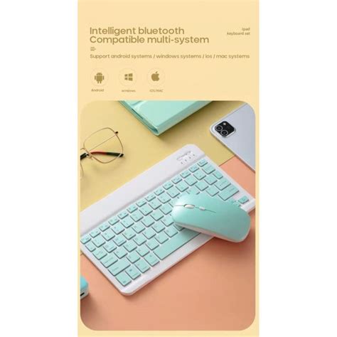 Blutooth Keyboard Universal Rechargeable 10 Inch Wireless Bluetooth