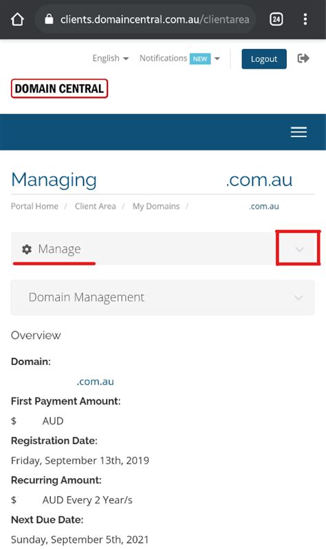 How To Unlock Your Domain Get An EPP Code Knowledgebase Domain Central ANZ