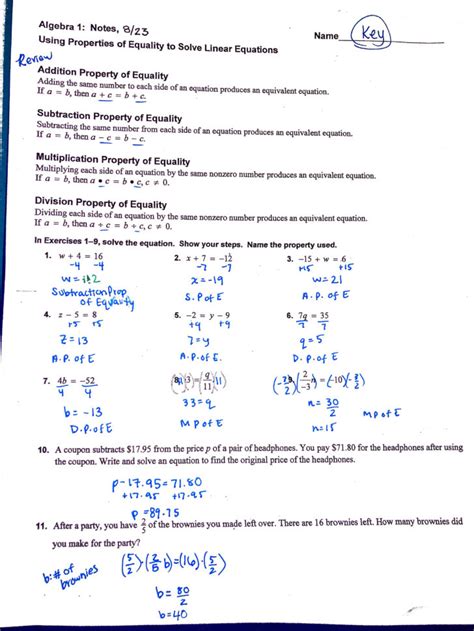 Writing Equations In Standard Form Word Problems Answer Key Db Excel