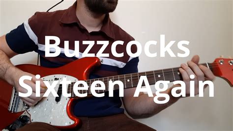 Buzzcocks Sixteen Again Guitar Cover Youtube